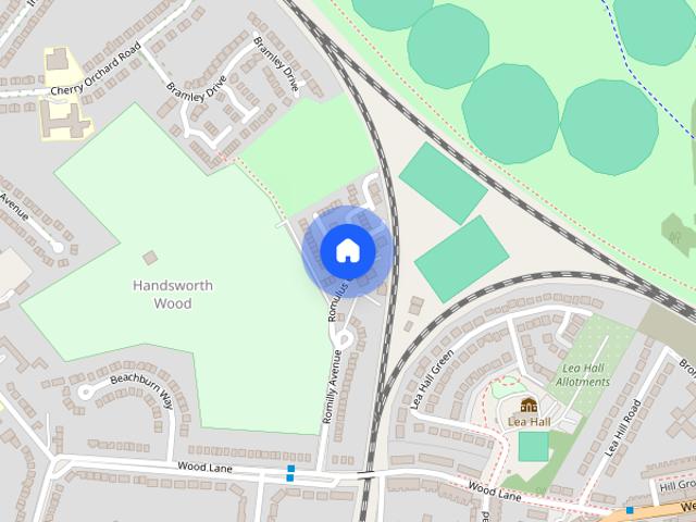 Romulus Close, Handsworth Wood