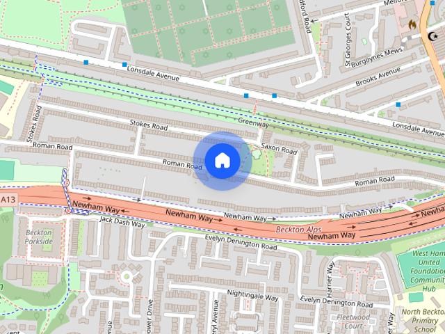 Roman Road, Beckton, London, E6