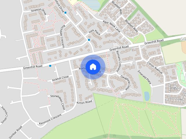 Romans Crescent, Coalville, Leicestershire