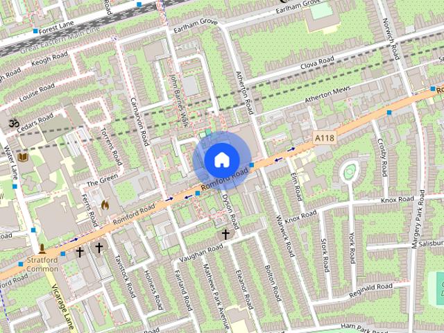 Romford Road, Stratford, Newham, London