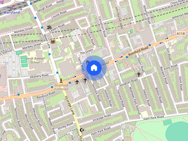 Romford Road, Stratford, London, E15