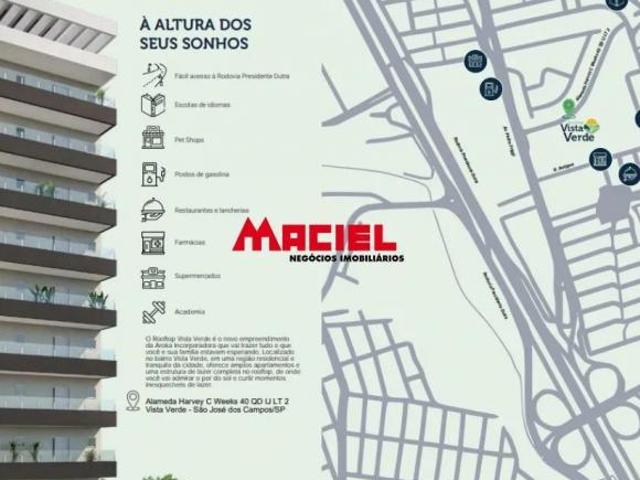 Rooftop Vista Verde Modernidade, Lazer Completo e Conforto com Vista Privilegiada em São José dos