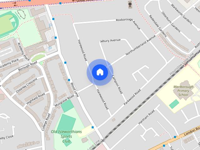 En suit Double Room Northumberland Avenue TW7