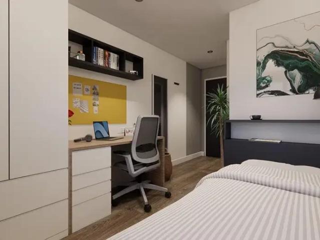Room at Moss Lane East, Manchester
