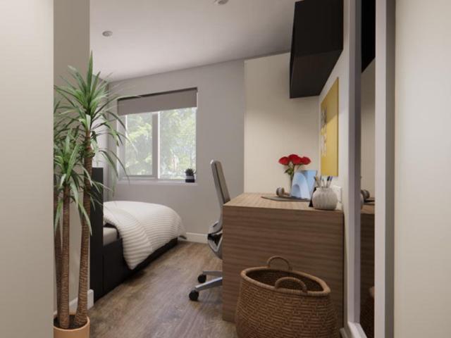 Room at Moss Lane East, Manchester