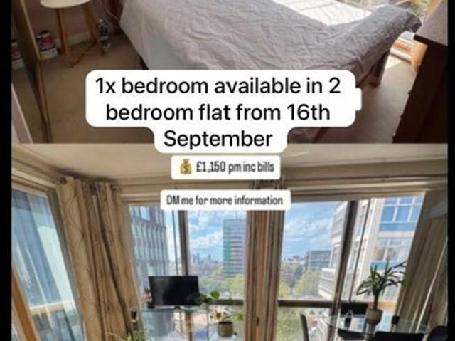 Room at Newington Causeway, Greater London