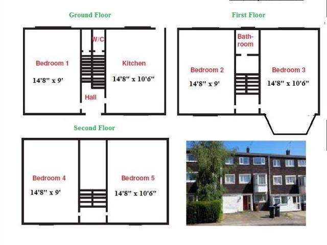 Room at Northdown Road, Welwyn Hatfield