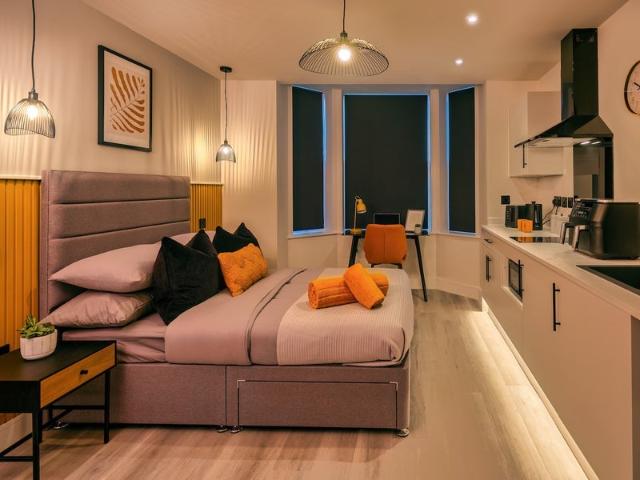Room at Astley Court, Salford