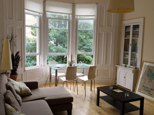 Room at Barrington Drive, Glasgow