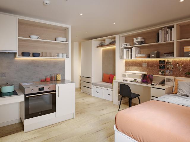 Room at Bath Street, Glasgow