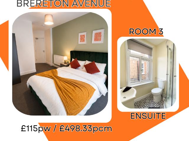 Room at Brereton Avenue, Cleethorpes