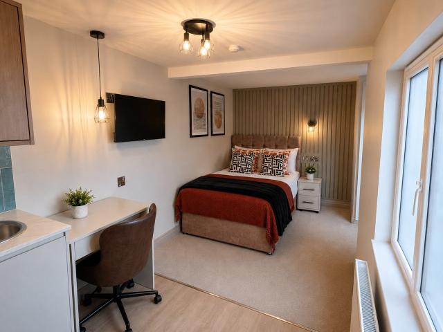 Room at Charles Street, Mansfield Woodhouse