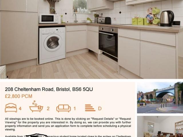 Room at Cheltenham Road, Bristol