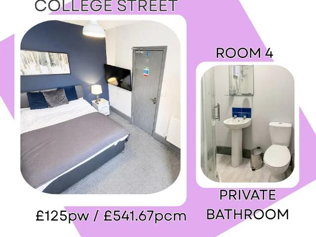 Room at College Street, Cleethorpes