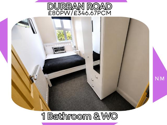 Room at Durban Road, Grimsby