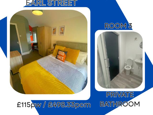 Room at Earl Street, Grimsby