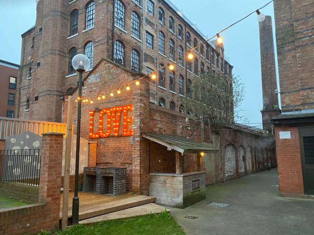 Room at Gamble Street, Nottingham