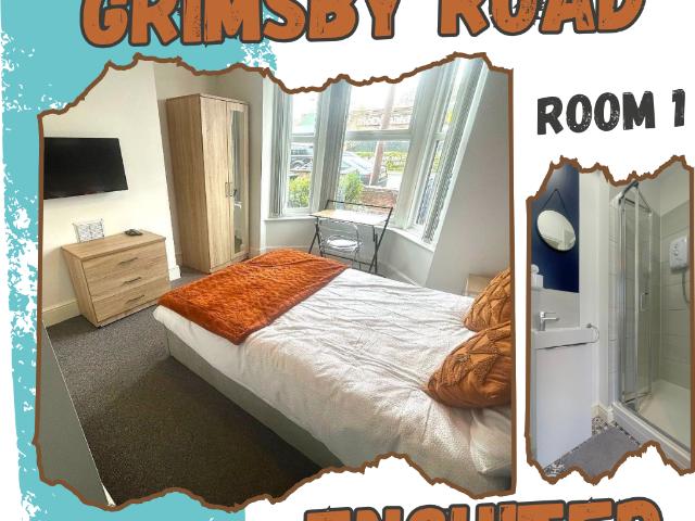 Room at Grimsby Road, Cleethorpes