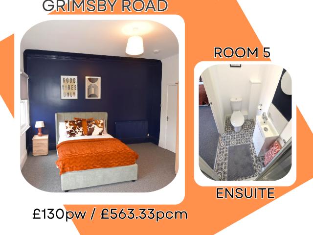 Room at Grimsby Road, Cleethorpes