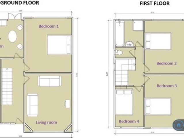 Room at Grosvenor Avenue, Newcastle upon Tyne