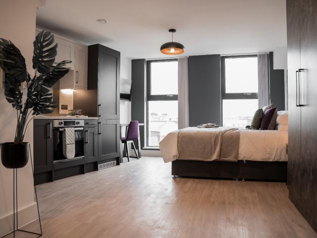 Room at Hanley Street, Birmingham