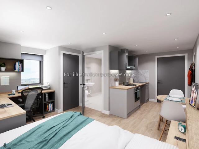 Room at Jocelyn Square, Glasgow