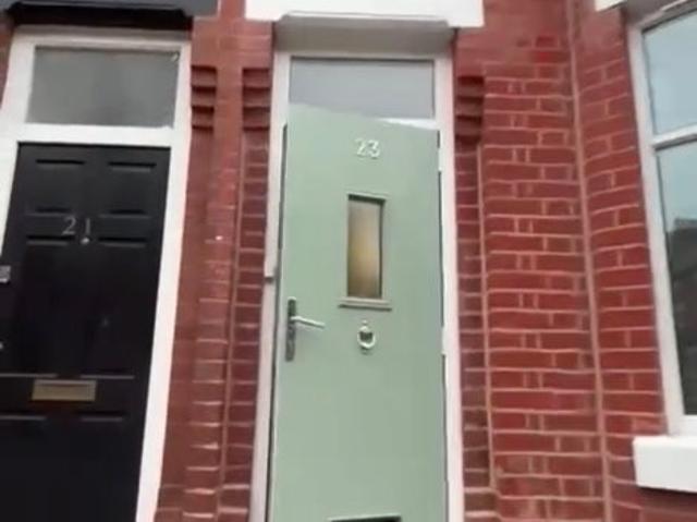 Room at Landcross Road, Manchester