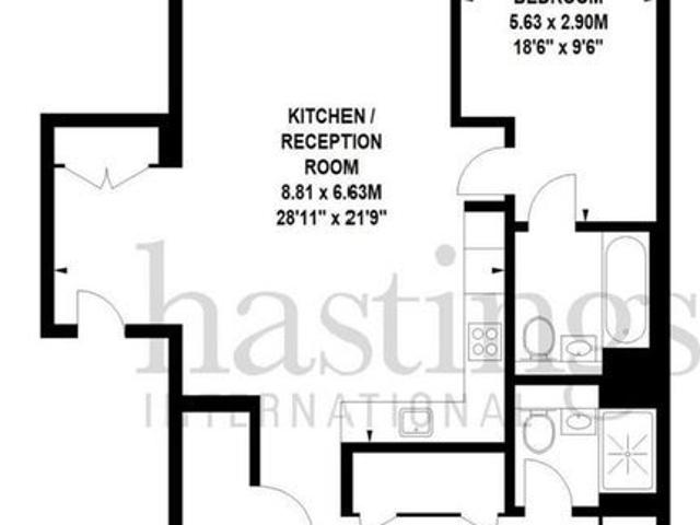 Room at Quebec Way, Greater London
