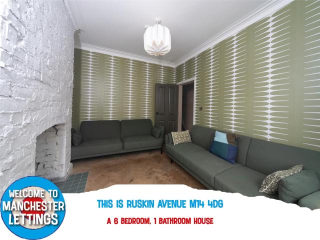 Room at Ruskin Avenue, Manchester