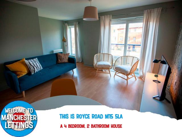 Room at Royce Road, Manchester