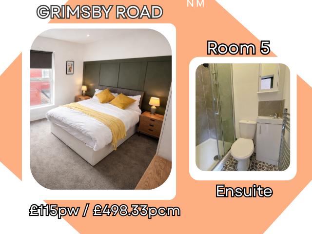 Room at Sidney Street, Cleethorpes