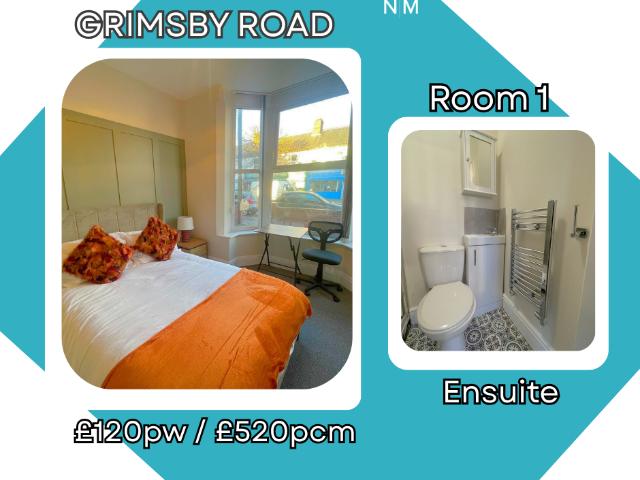 Room at Sidney Street, Cleethorpes