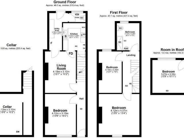 Room at Slack Lane, Derby