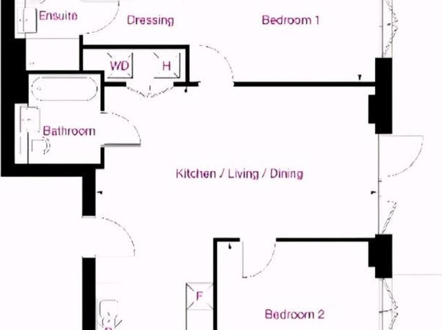Room at Victoria Road, Greater London