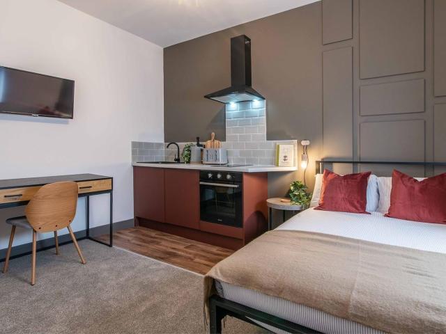 Room at Werburgh Street, Derby