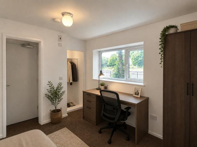 Room at Whitley Village, Coventry