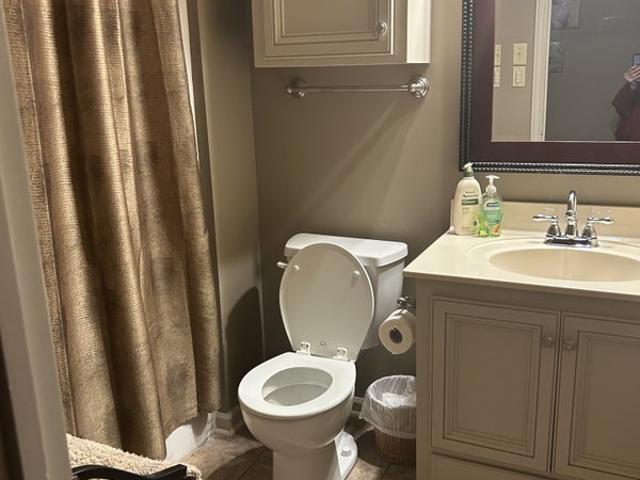 Room and bath for rent— 550$