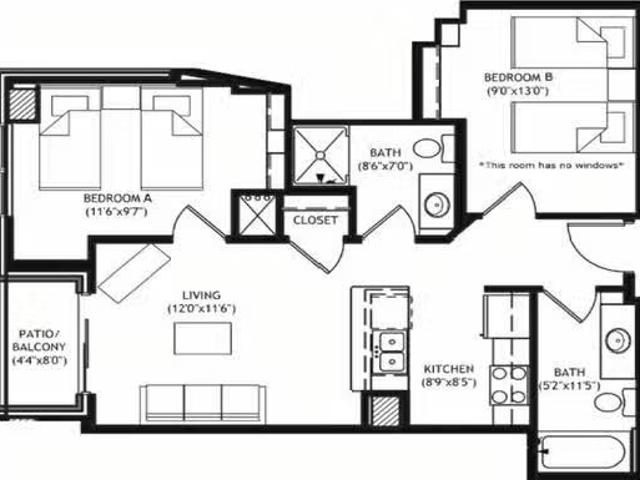 Room for rent in Near West campus