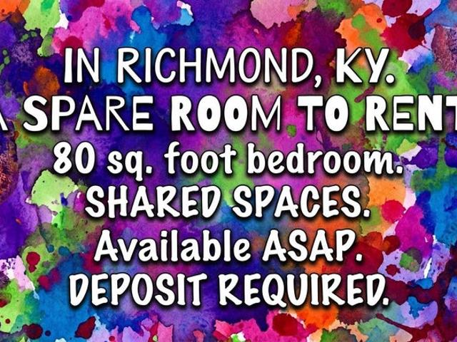 Room for rent!