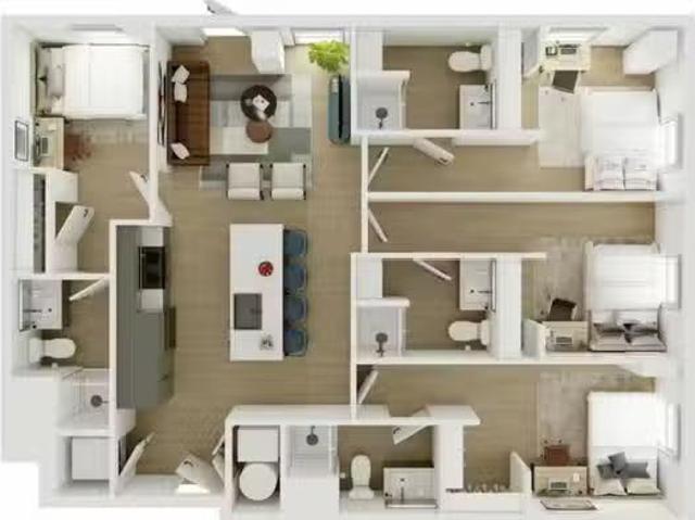 Room in a 4 Bed 4 Bath D9