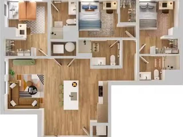 Room in a 4 Bed 4 Bath E8