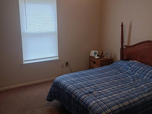 Room in a duplex has half bath