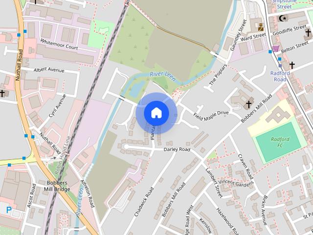 Room in shared 4 bed flat for rent in Nottingham
