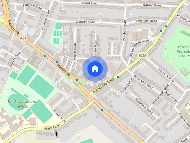 Room in shared flat for rent, Bromley Town, London