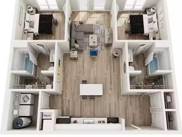 Room in 2 Bedroom 2 Bathroom Brook Vista