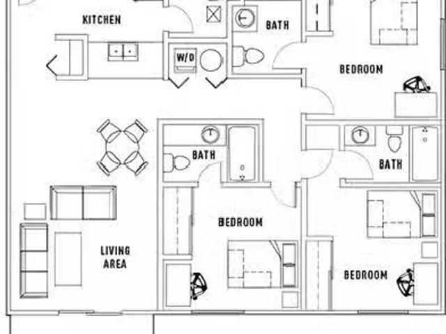 Room in 3 Bed 3 Bath Norte
