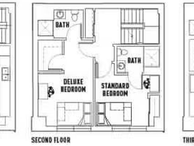 Room in 4 Bed 4 Bath A