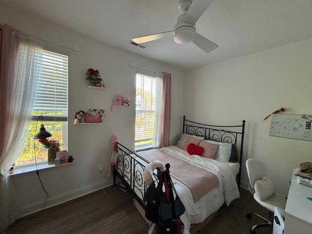 Room + private bathroom available near uptown with 2 female professionals