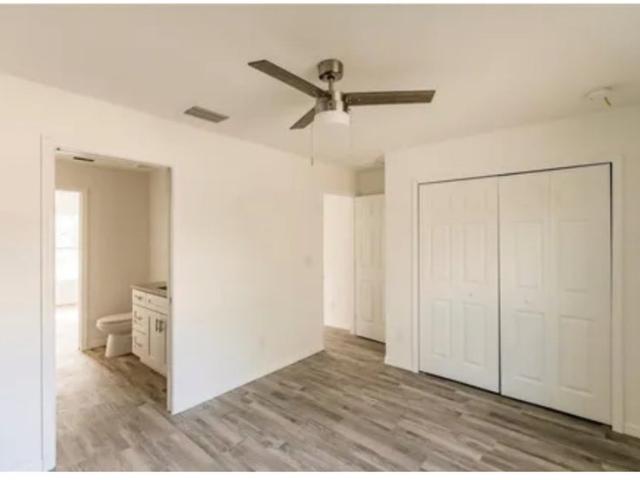 Room private half bath large closet
