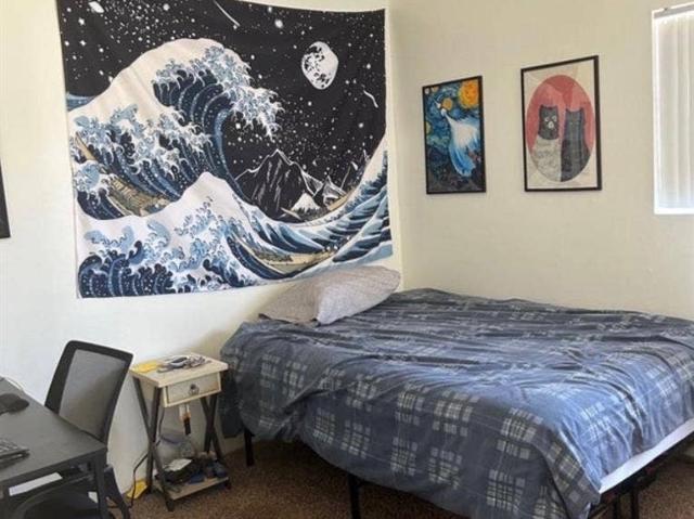 Room w/ walk in closet + garage